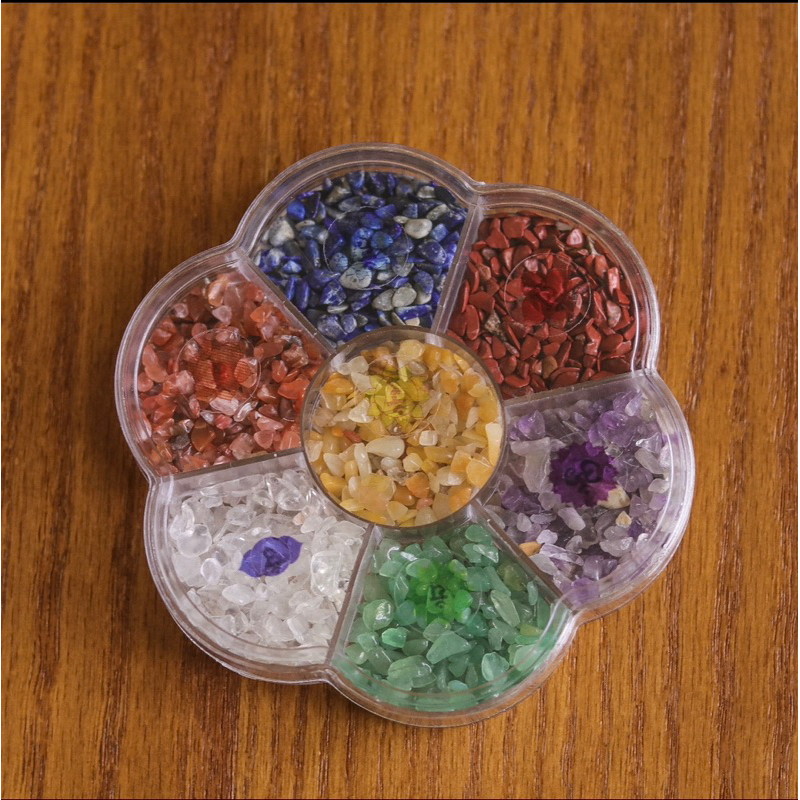 7 Chakra Crystal Chips Set | Shopee Philippines