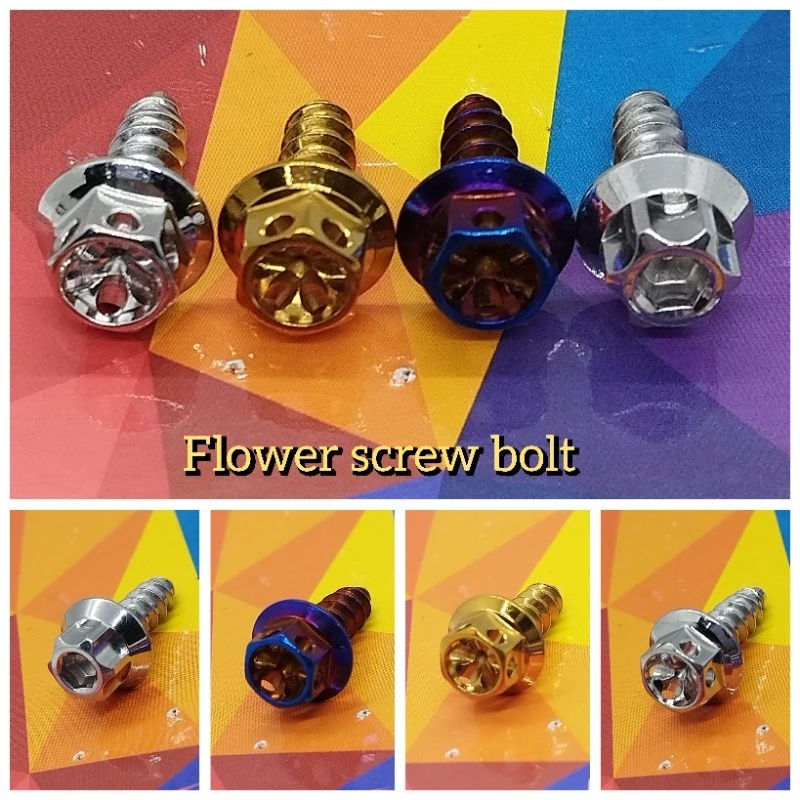 HENG 5X15 BODY SCREW FLOWER TYPE( PRICE IS PER PIECE) | Shopee Philippines