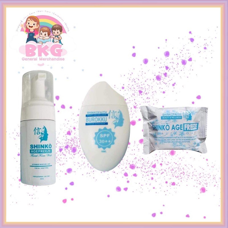 SHINKŌ AGE FREEZE WHITENING BEAUTY SOAP | KEIDOSHIN SOAP | Shopee ...