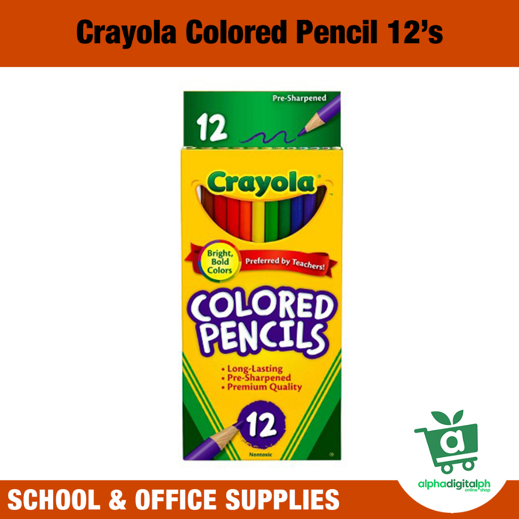 Crayola Colored Pencil 12s Colors Original | Shopee Philippines