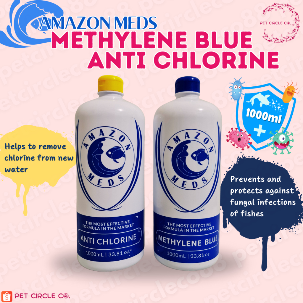 Amazon Meds Methylene Blue | Anti-Chlorine 1Liter | Shopee Philippines
