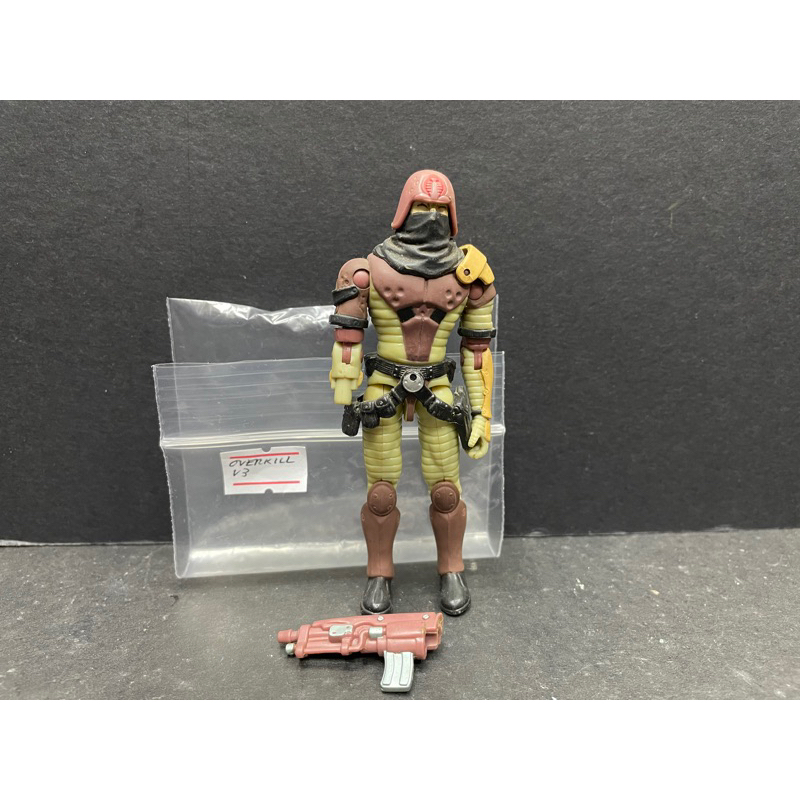 Assorted GI Joe 3.75 figures Slipstream, Cobra AVAC, Over Kill, Gallows ...