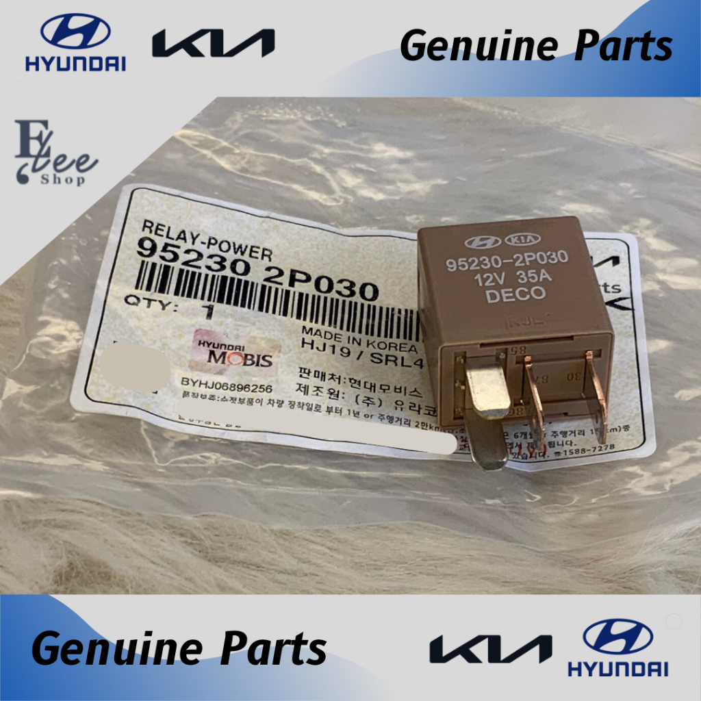 RELAY ASSY POWER 12V 35A for Hyundai and Kia 952202S000, 952302P030 ...