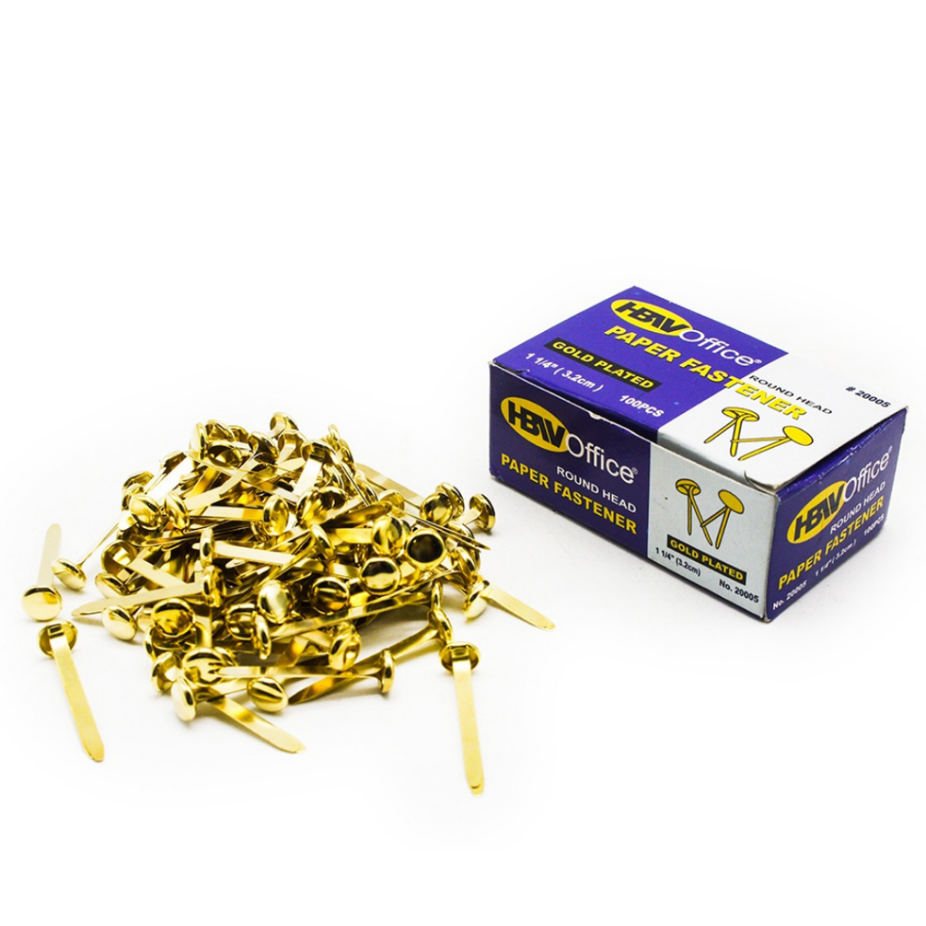 HBWOffice Paper Fastener 1 1/4″ Round Head | Shopee Philippines
