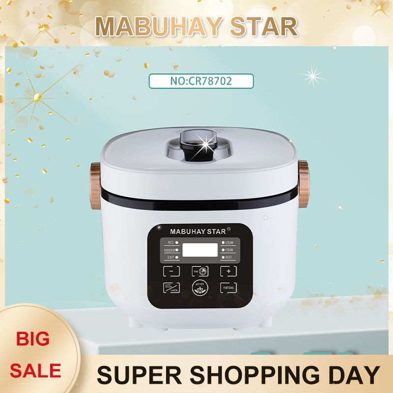 COD MABUHAY STAR 1.5L RICE COOKER / MULTIFUNCTIONAL RICE COOKER ...