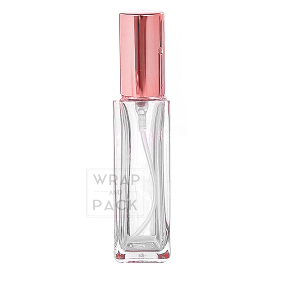 Pink glass spray perfume bottle automizer Jo Malone style bottles rose ...