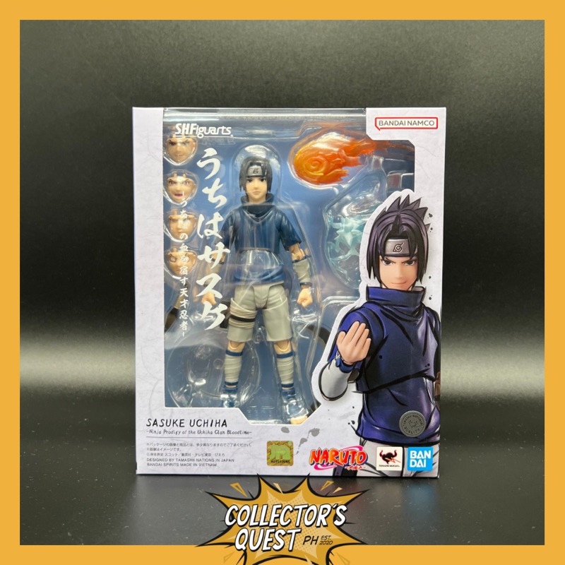 Bandai S.H.Figuarts Naruto Sasuke Uchiha -Ninja Prodigy of the Uchiha ...