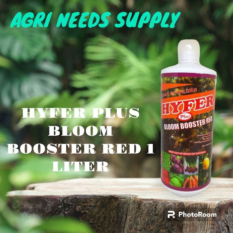 HYFER PLUS BLOOM BOOSTER RED 1 LITER | Shopee Philippines