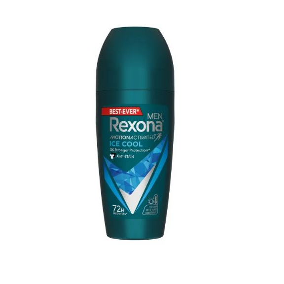 Rexona Men Ice Cool Antiperspirant Motion Activated Roll On 45ml -USAGOODS | Shopee Philippines