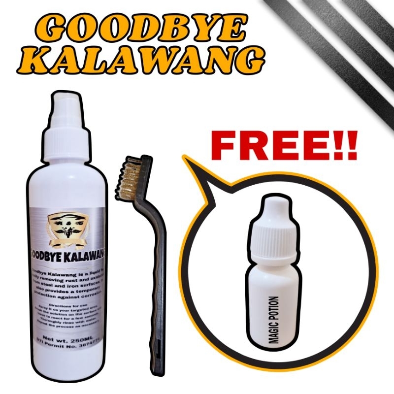 Goodbye kalawang (Rust Remover) with magic potion | Shopee Philippines