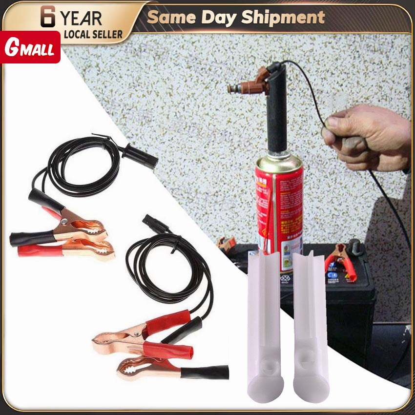 【Fast Delivery】 Car Fuel Injector Cleaner with 2 Power Cable for Fuel ...