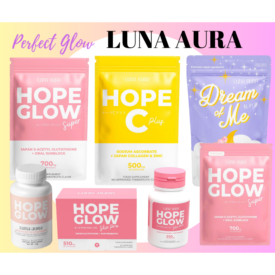 LUNA AURA Hope Glow Biggie | Hope C Plus | Skin Pro | Classic | Mini ...