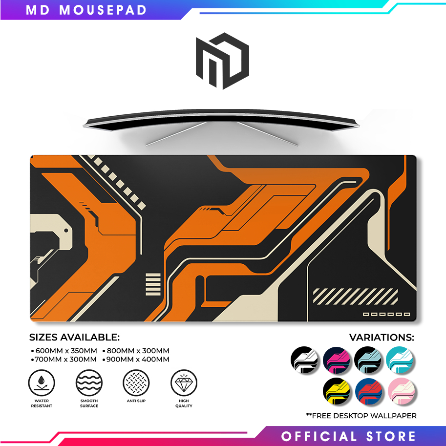 MD Mousepad | Delta | Extended Large Gaming Mouse pad Deskmat | Shopee ...