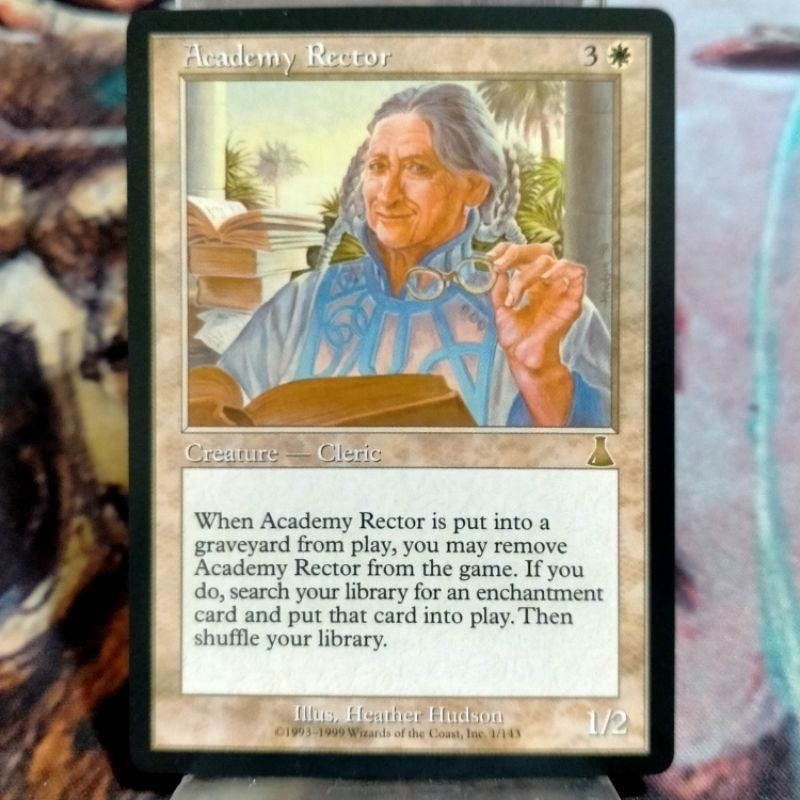 MTG PROXY High Quality Academy Rector 5⭐ German Blue Core Paper ...