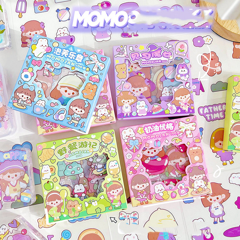 MOMO Jiang PDA Sticker Set PET Waterproof Sticker | Shopee Philippines