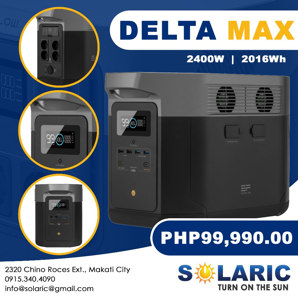 Ecoflow Delta Max Power Station | Shopee Philippines