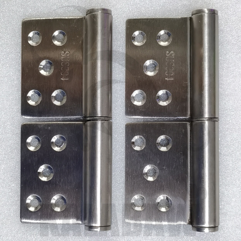 1Pair=2Pcs Stainless Steel Flag Hinge Door Hinges PVC Door Aluminum ...