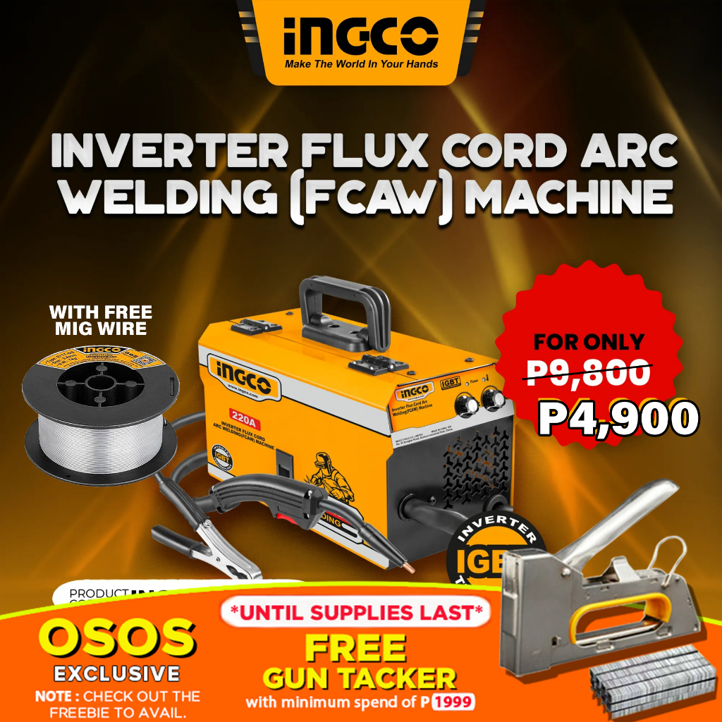 Ingco Digital Portable Gasless mig welding Inverter Welding Machine ... Ingco Digital Portable Gasless mig welding Inverter Welding Machine ...