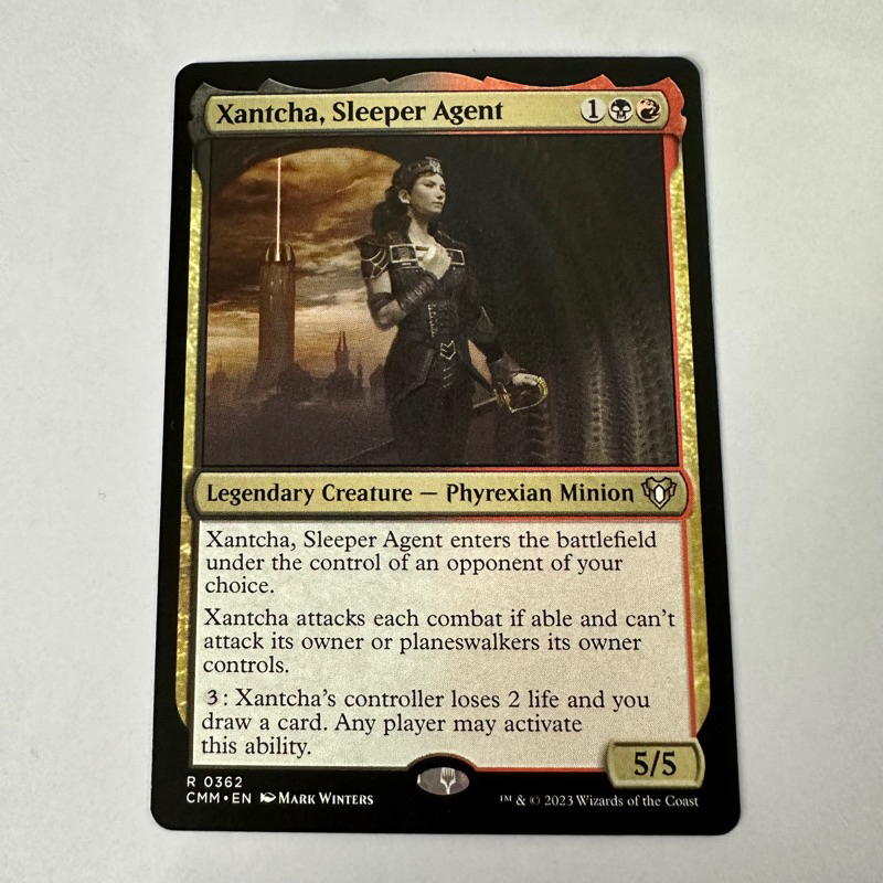 XANTCHA , SLEEPER AGENT | CMM COMMANDER MASTERS | MULTICOLOR | Shopee ...