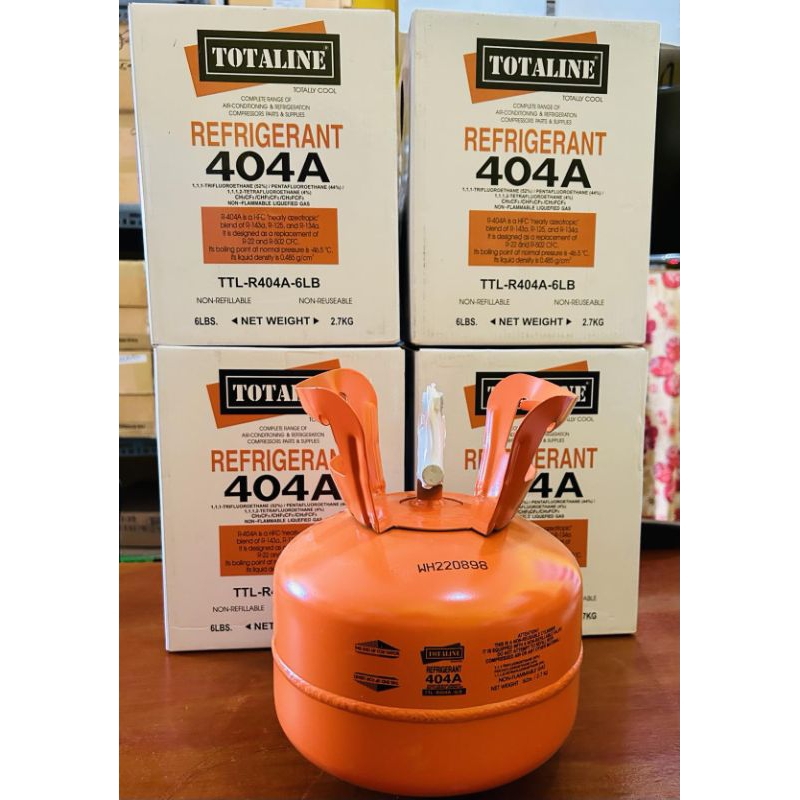 Refrigerant R404a 2.7kg ORIGINAL TOTALINE | Shopee Philippines