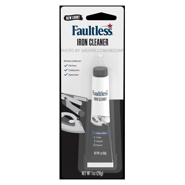 Faultless Iron Cleaner 1oz 28g Removes Residue Flat Irons, Curling ...