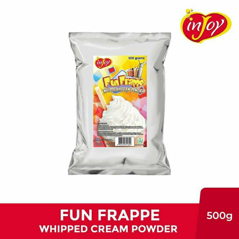 Injoy Fun Frappe Whipped Cream Powder - 500g | Shopee Philippines