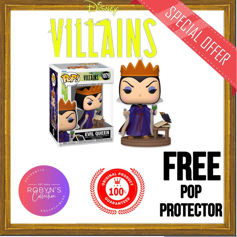 POP! Disney: Villains - Evil Queen Grimhilde Funko Pop! | Shopee ...