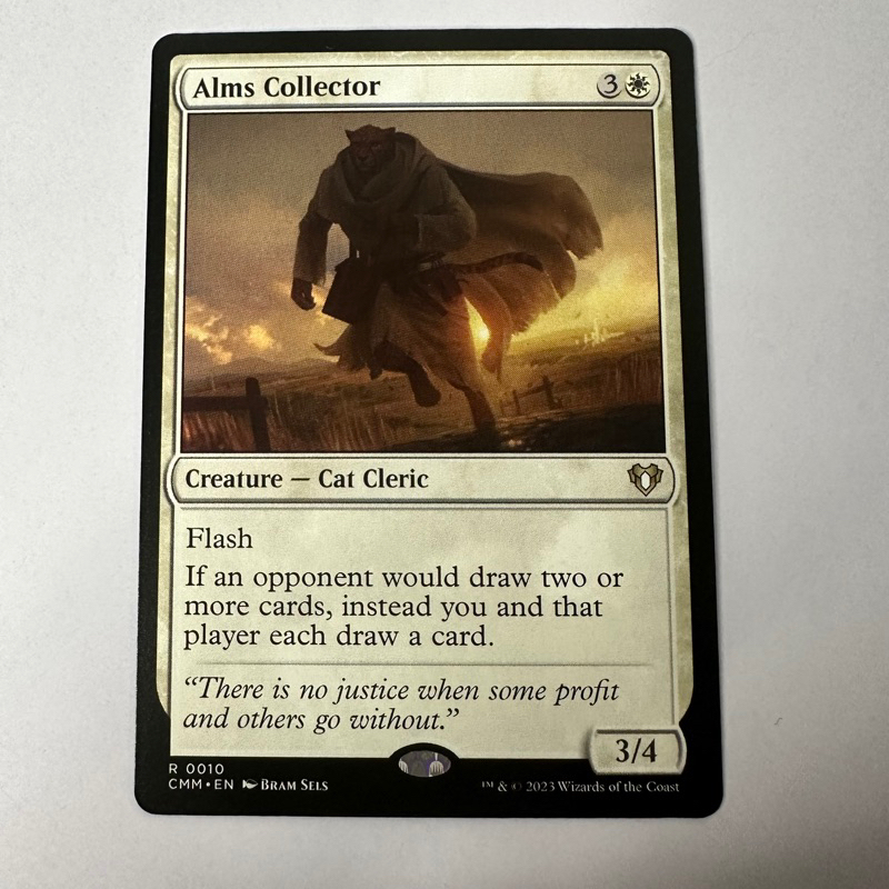 ALMS COLLECTOR | CMM COMMANDER MASTERS | WHITE | MTG MAGIC THE ...