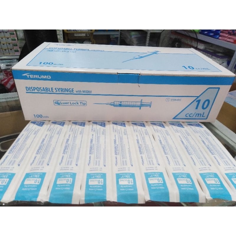 Disposable Syringe 10cc (terumo) | Shopee Philippines