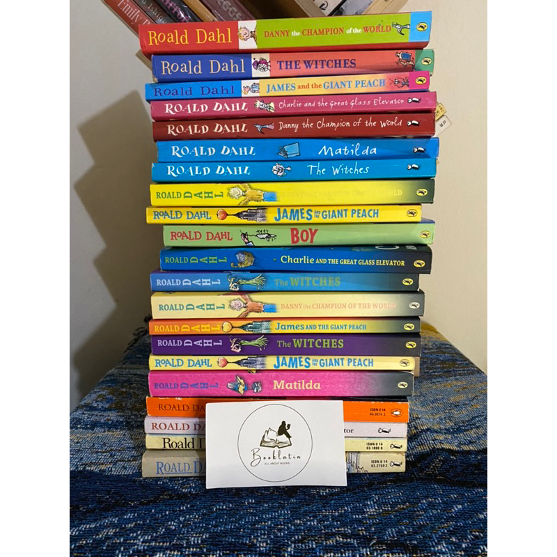 Booktok Children’s Roald Dahl Chapter Books (Different Editions ...