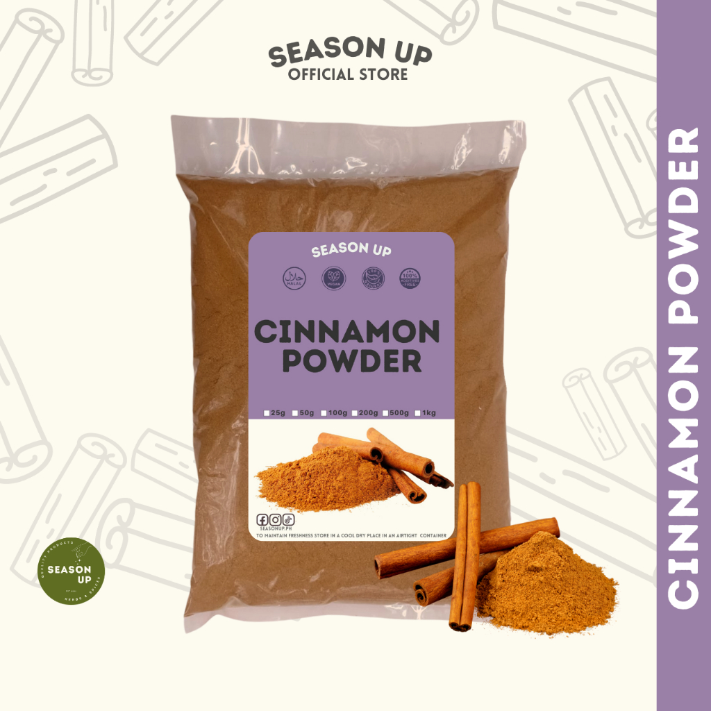 SeasonUp Cinnamon Powder (100grams) | Shopee Philippines