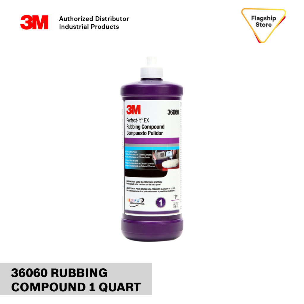 3M™ PERFECT-IT™ EX RUBBING COMPOUND 36060 1 QUART | Shopee Philippines