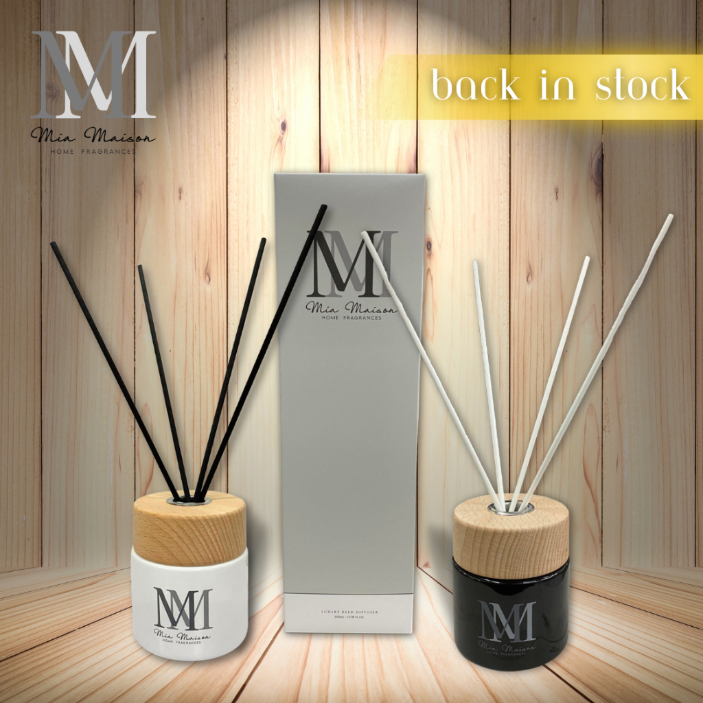Mia Maison Luxury E-reed Diffuser (Wooden Cap) 100ml | Shopee Philippines