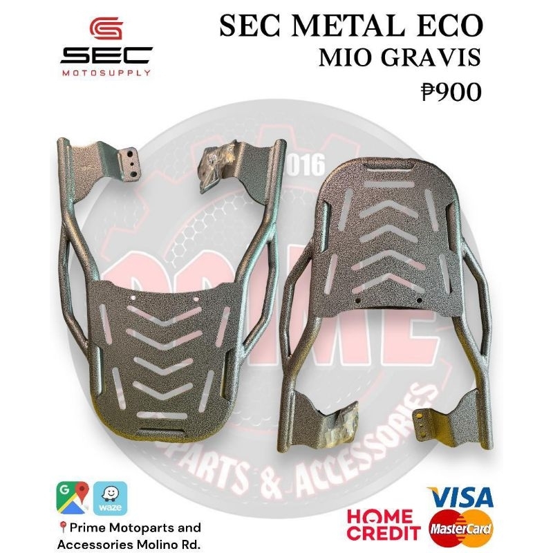 Mio Gravis V1 top box bracket (SEC Metal Eco) | Shopee Philippines