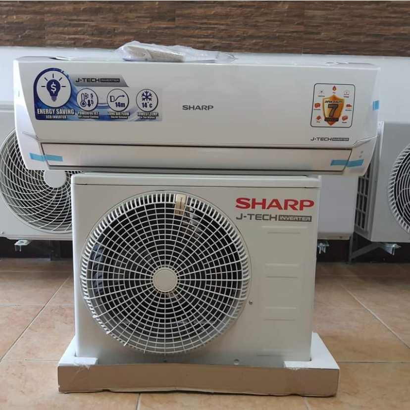 Sharp 1HP Split Type Inverter Airconditioner | Shopee Philippines