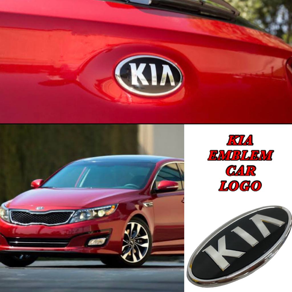 CPO KIA Car Logo Emblem Car Front Grille Emblem Logo Rear Trunk Badge ...