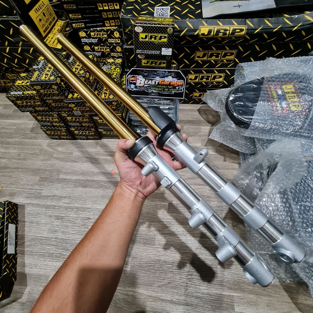 JRP FRONT SHOCK ASSEMBLY, GOLD SERIES | Shopee Philippines