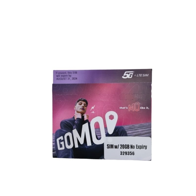 Gomo Sim Special numbers 20gb no expiry | Shopee Philippines