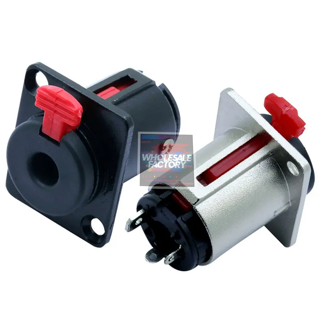 🟦PL55 Jack Female Chassis Type With Lock (silver/black)🟦 | Shopee ...