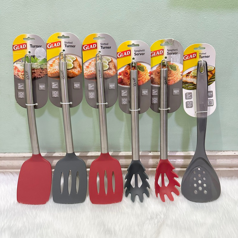 [Authentic] Glad Kitchen Utensils from US (Turner, Slotted Turner ...