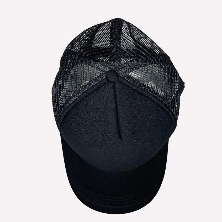 BASIC BLACK TRUCKER CAP | Shopee Philippines