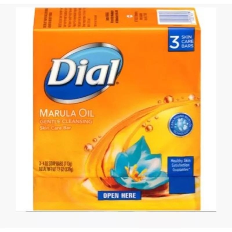 Dial Bar Soap Marula Oil Skin Care Bar 3Bars(339g Dial Gold ...