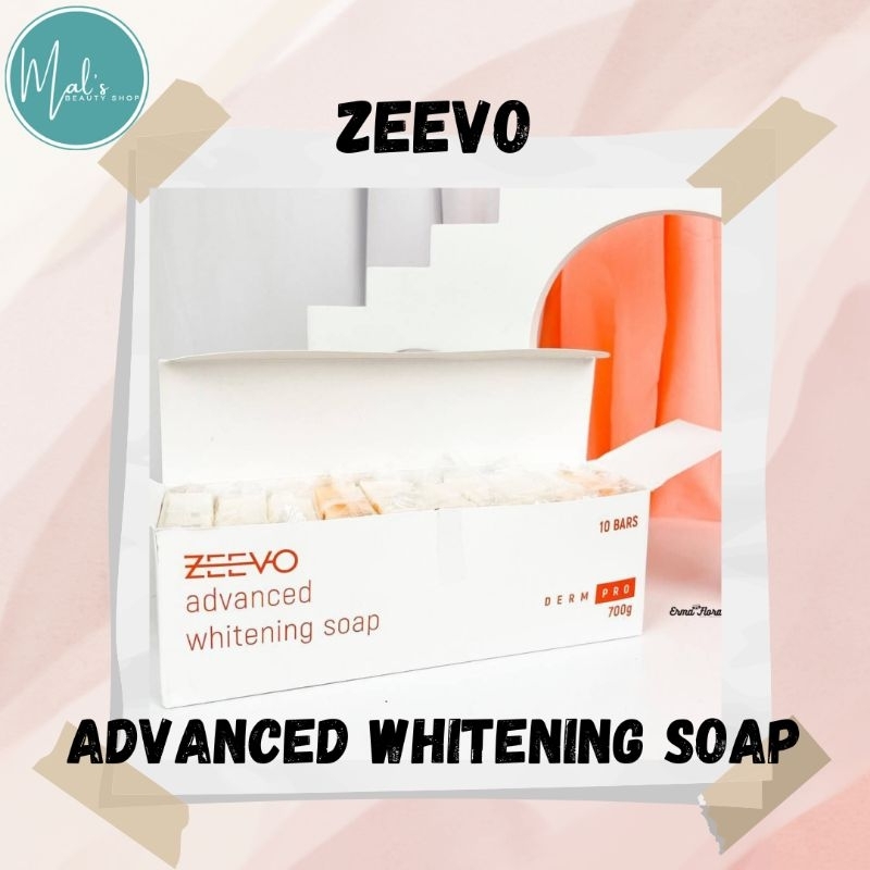 Zeevo 1Box Advanced Whitening Soap 70g | Shopee Philippines