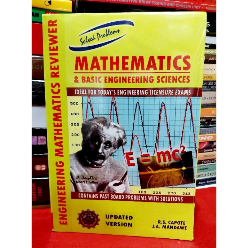 Engineering Mathematics Reviewer by Mandawe & Capote | Shopee Philippines