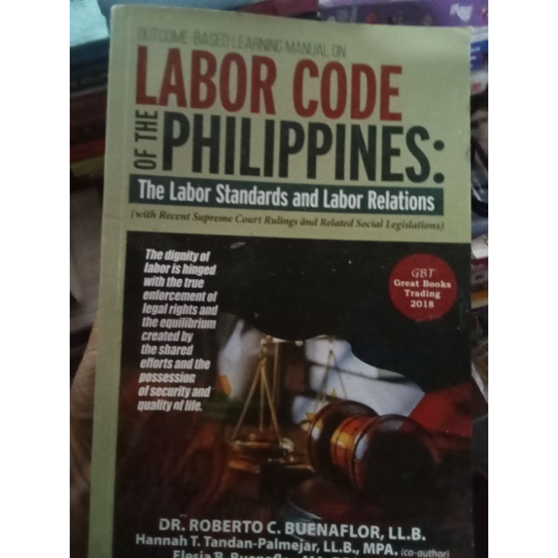 Labor code of the Philippines .... | Shopee Philippines