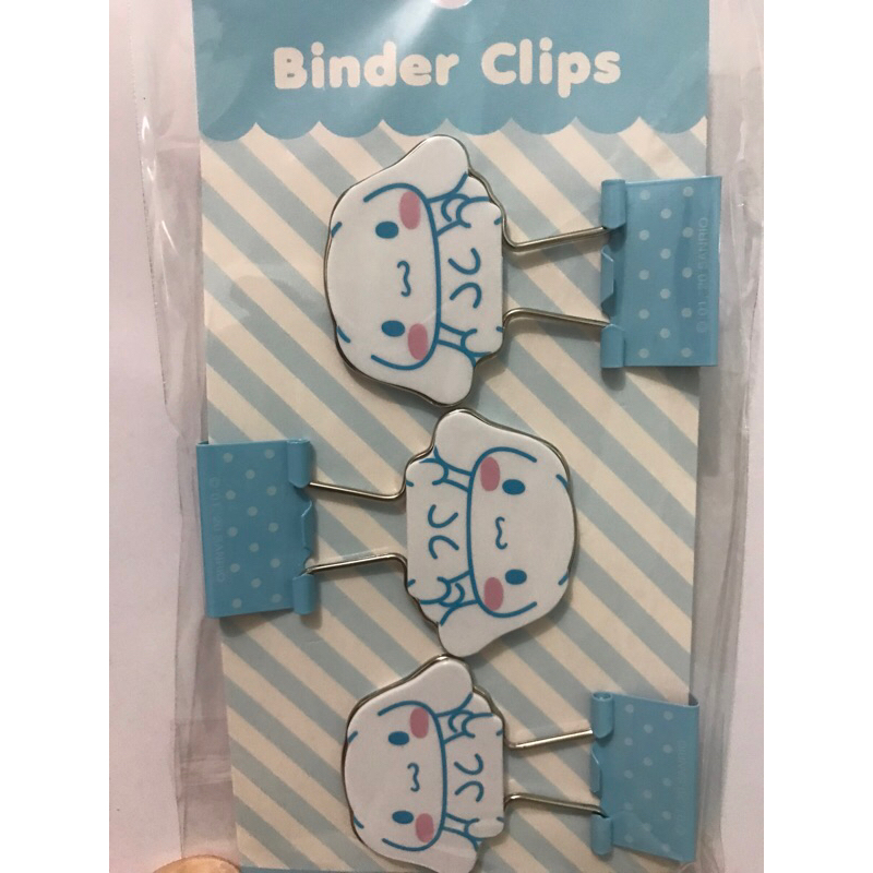 Original Sanrio Binder Clips Kuromi My Melody Pompompurin Cinnamoroll ...