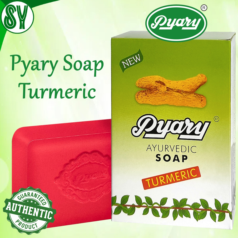 Pyary Ayurvedic Turmeric Soap Original 75gm Shopee Philippines