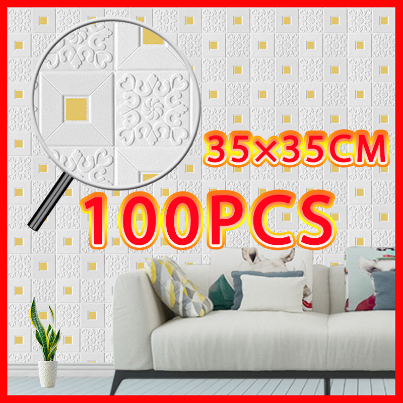 100pcs 35*35cm best sale ceiling sticker new design self-adhesive ...