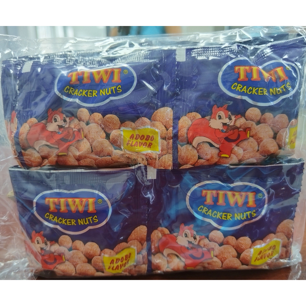 Tiwi Cracker Nuts 20pcs x 8g | Shopee Philippines