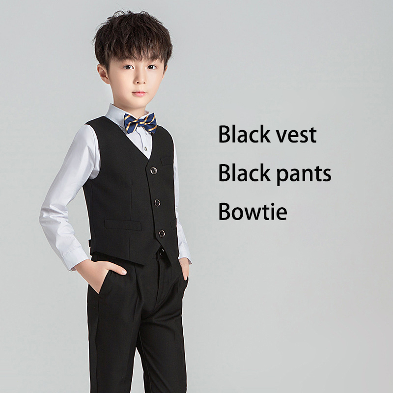 3pcs Americana Suit For Kids Boys Tuxedo Terno Gentlemen Suit Formal ...